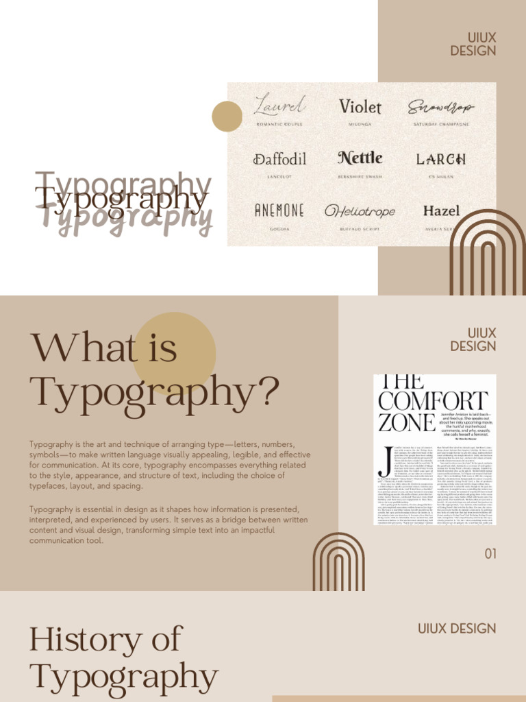 Typography [UIUX Circle] | PDF | Typefaces | Typography