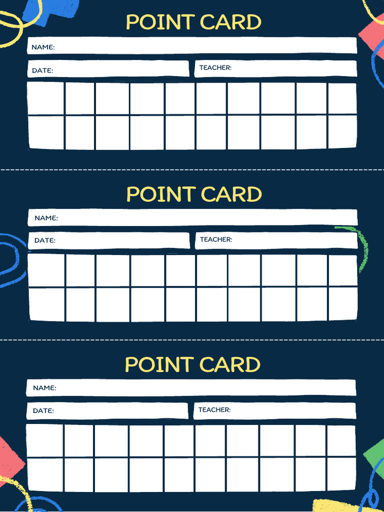Point Card | PDF