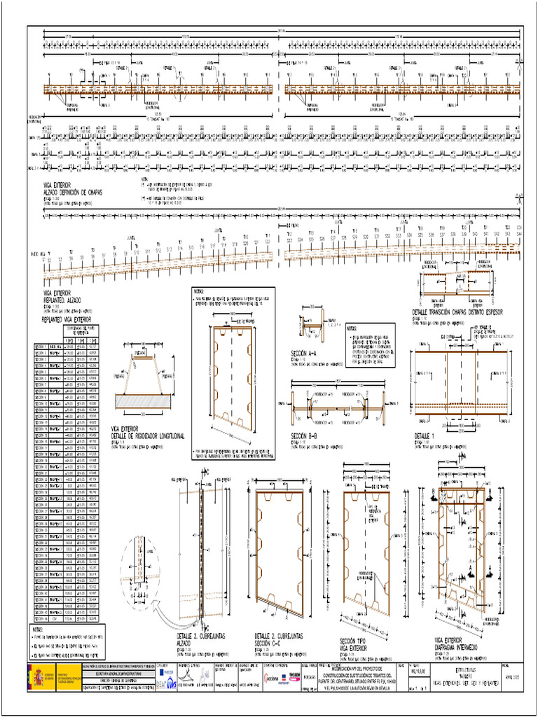 M2.10.3.03-Viga Exterior Detalles - MMCD | PDF