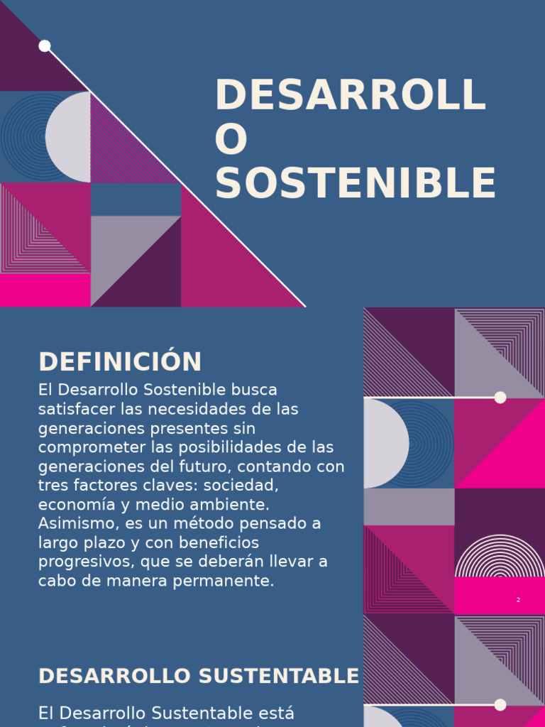 DESARROLLO SOSTENIBLE | PDF | Sustentabilidad | Desarrollo sostenible