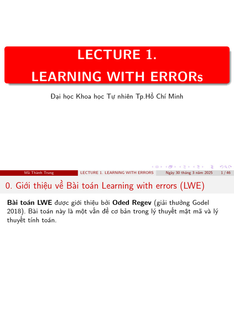 Lecture 1 | PDF