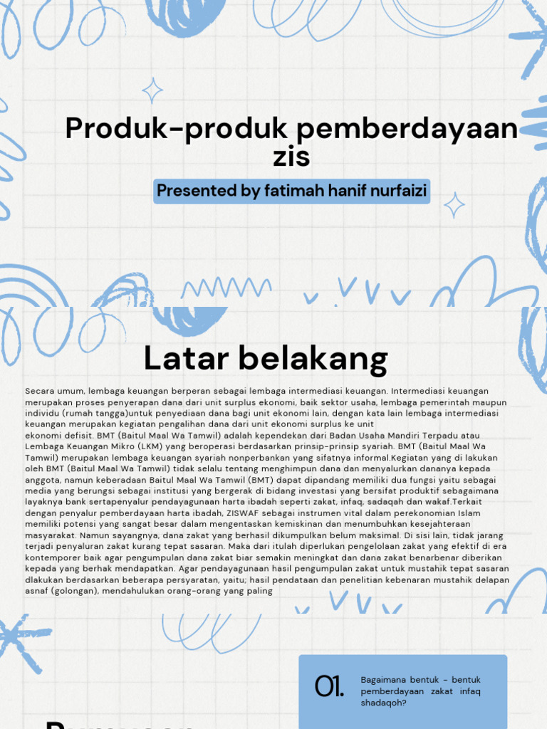 Ppt Produk Pemberdayaan Zis | PDF