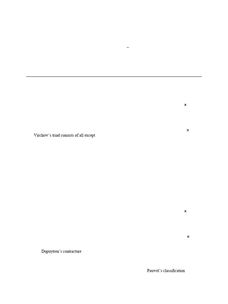 Final Year MBBS General Surgery Exam Guide | PDF | Vein | Elbow