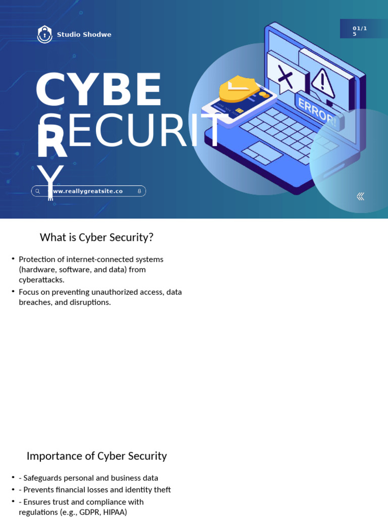Cyber Security Presentation | PDF