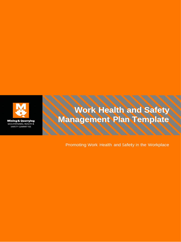 Work Health and Safety Management Plan Template V5.2 1 | PDF ...