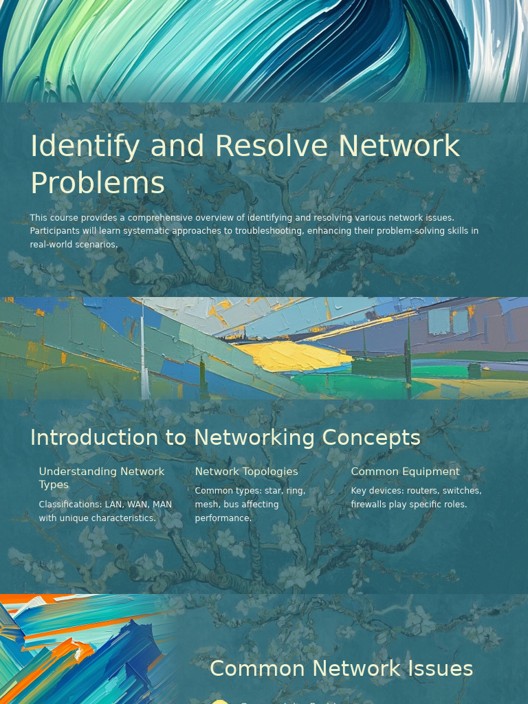 Identify and Resolve Network | PDF | Computer Network | Computer Security