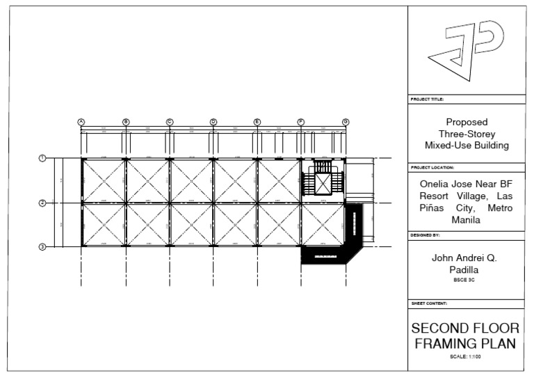 2ND Framing Plan - Andrei | PDF