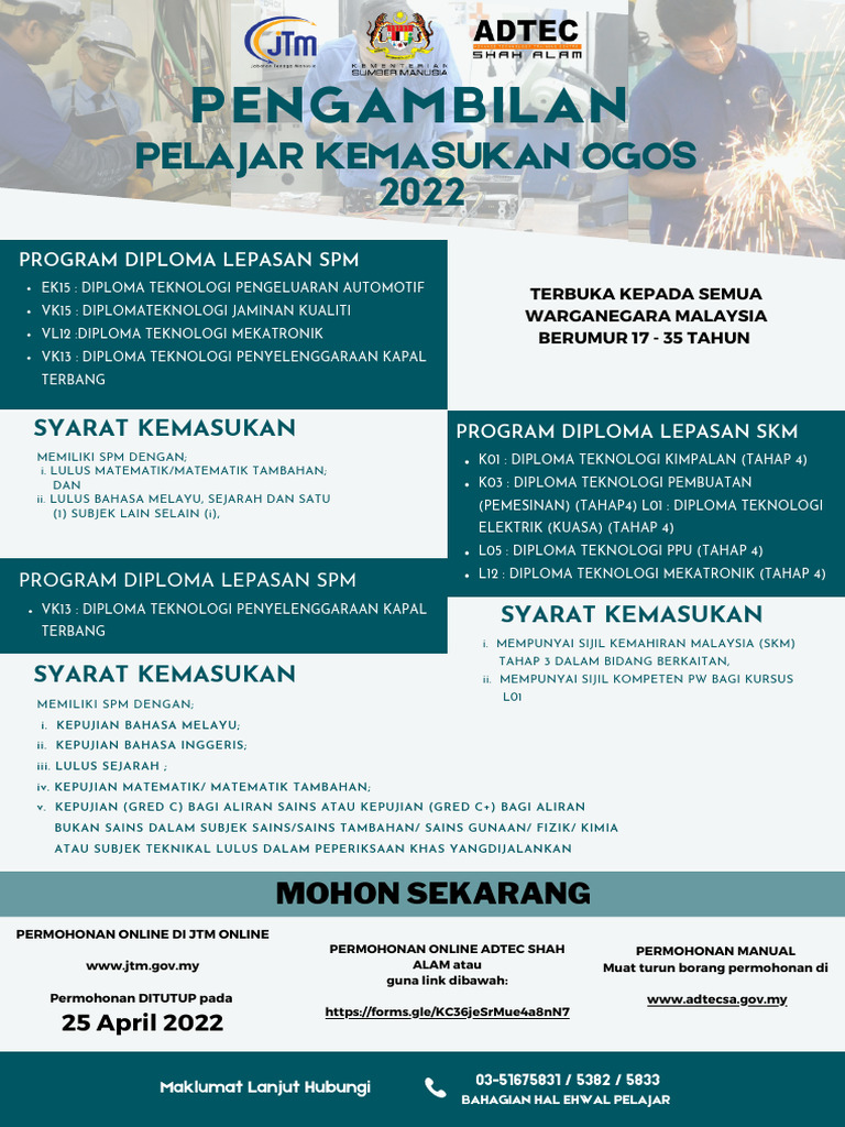 Program Diploma Lepasan SPM | PDF