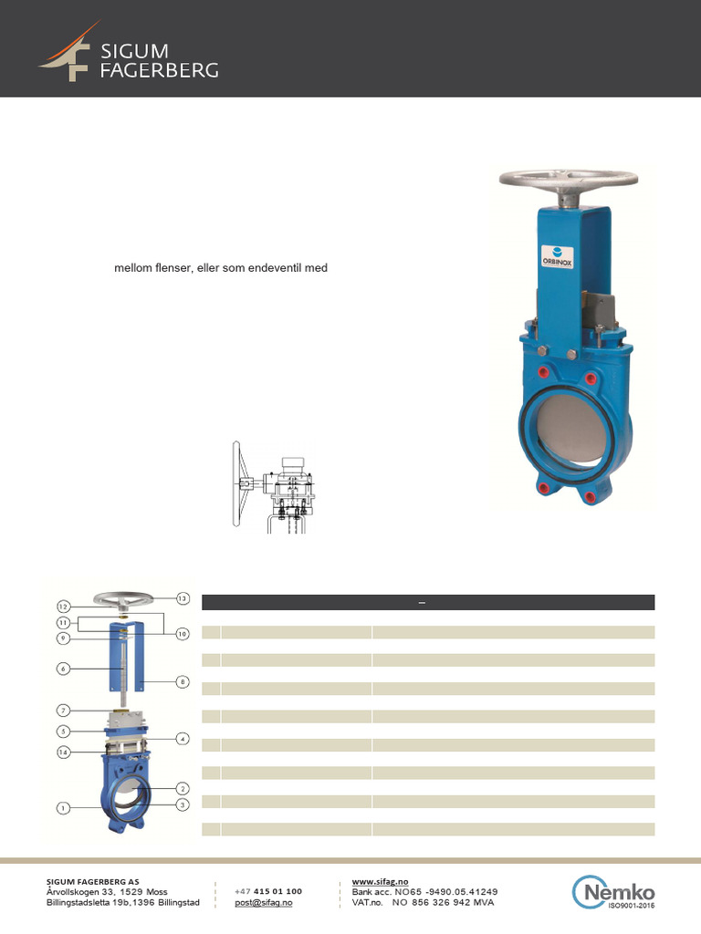 FA2006 Orbinox EB med ratt | PDF