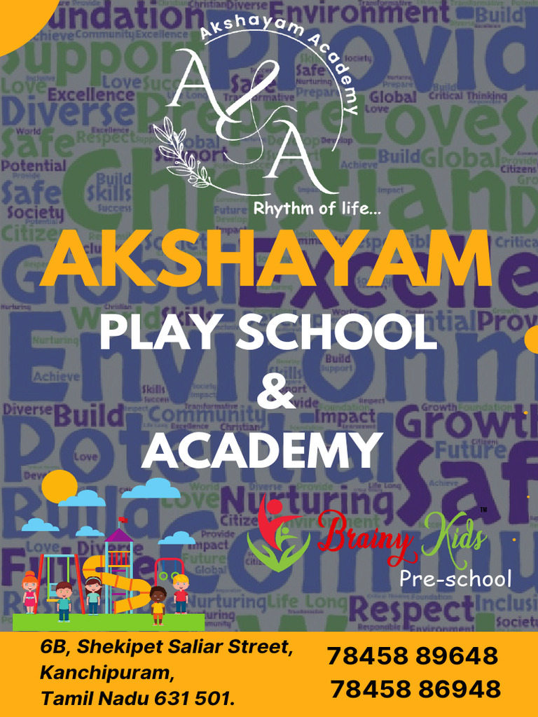 Akshayam Play School & Academy - 20240413 - 152908 - 0000 | PDF | Preschool | Social Psychology