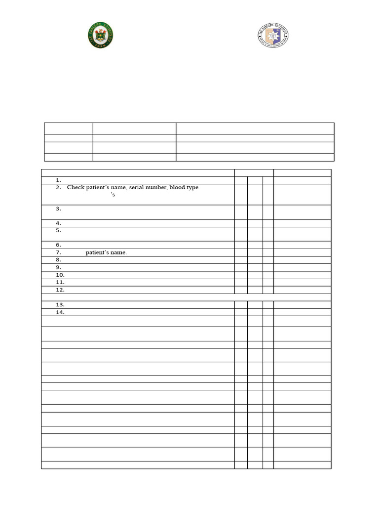 BLOOD-TRANSFUSION-ETOOL-2024 | PDF | Blood Transfusion | Blood Type
