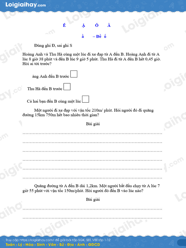 toan-5-t28-de-1 | PDF