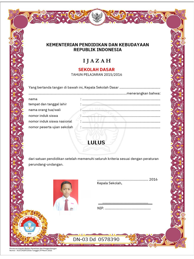 313488036-1-Lampiran-Contoh-Pengisian-Blangko-Ijazah-SD-2016.pdf_20250109_134145_0000 | PDF
