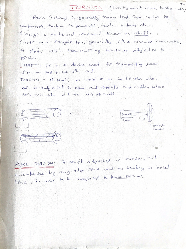 SOM Module 4-TORSION | PDF