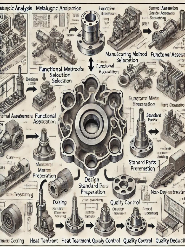 Pump Manufacturing Flowchart | PDF