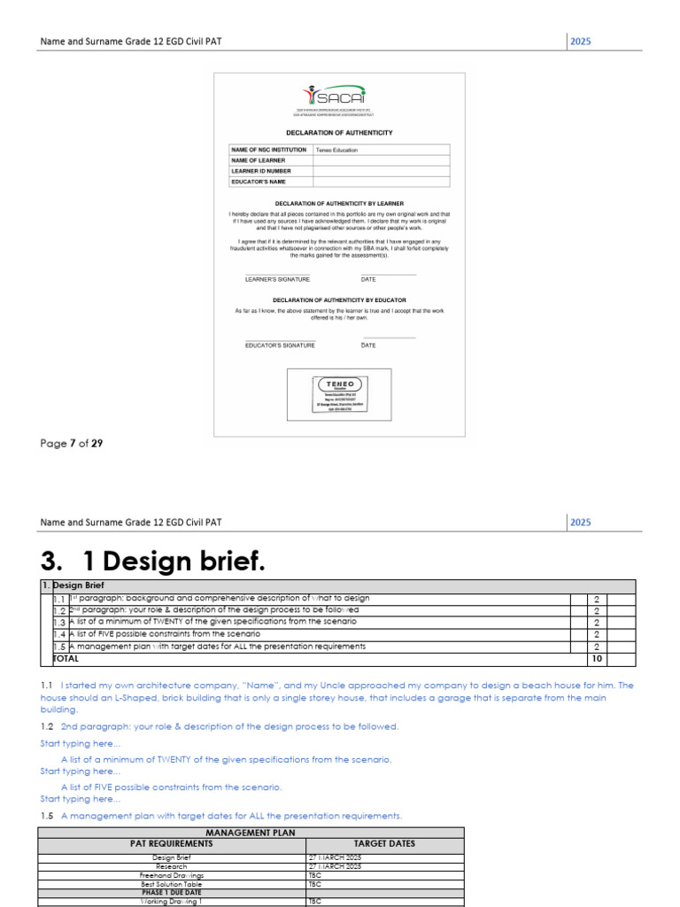Pat Phase 1 Part 1 Example | PDF