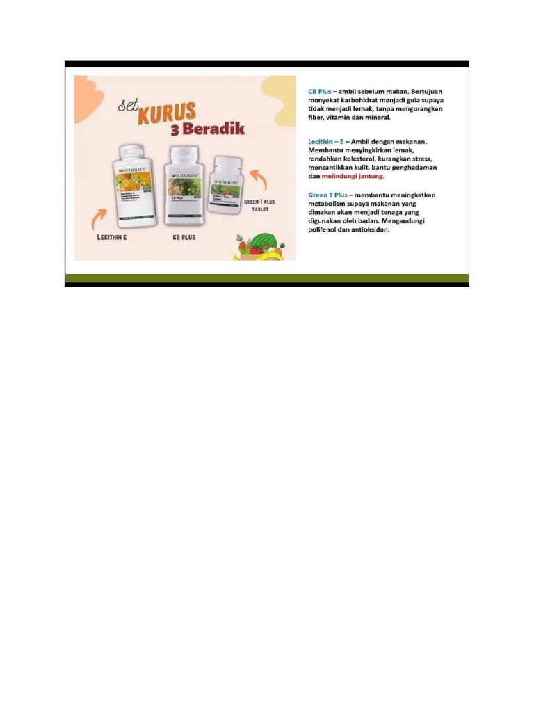 Nutrilite | PDF