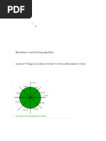 Bresenham Circle | PDF | Mathematics | Geometry