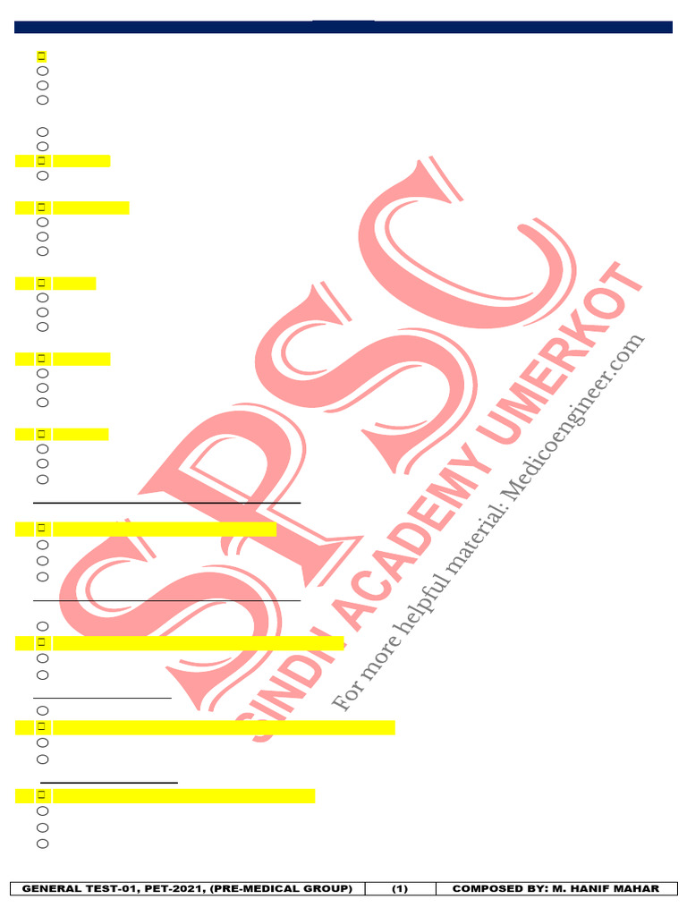 All SPSC Gts 2021 | PDF | Temperature | Gases