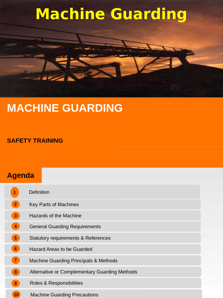 Machine Guarding | PDF | Machines | Belt (Mechanical)