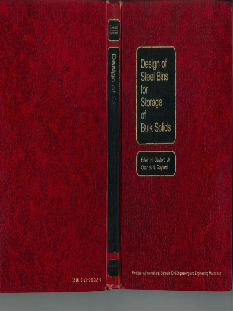 Design of Steel Bins For Storage of Bulk Solids Gaylord | PDF