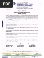 Announcement ICSI New Syllabus 2022 | PDF