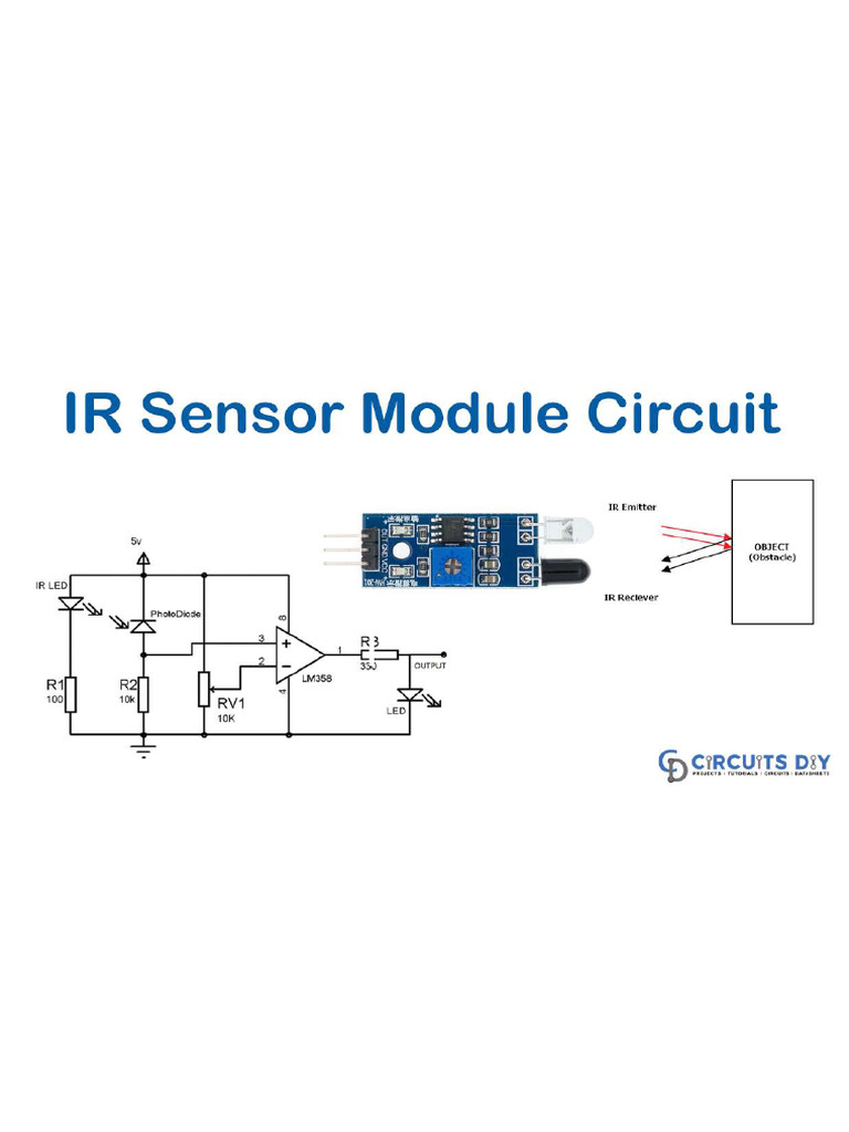 Ir Infrared Sensor Module Circuit Electronic Project | PDF