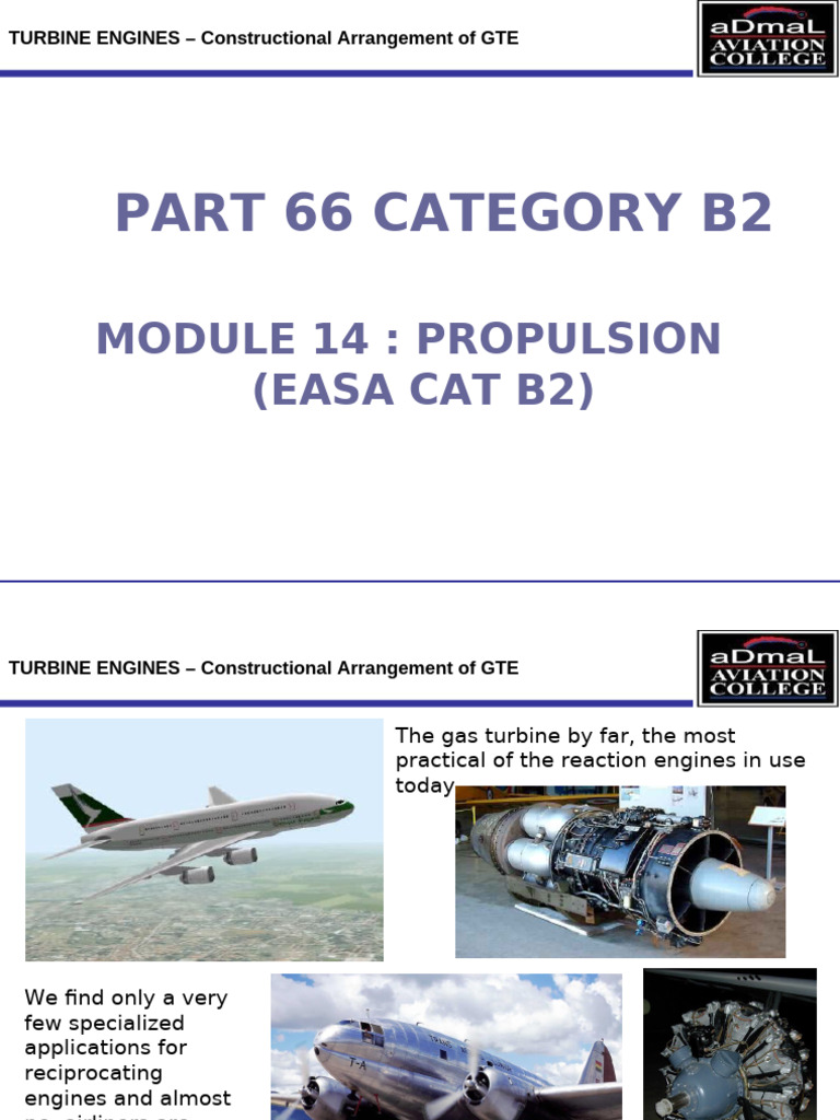 Module 14 Propulsion | PDF | Engines | Gas Turbine