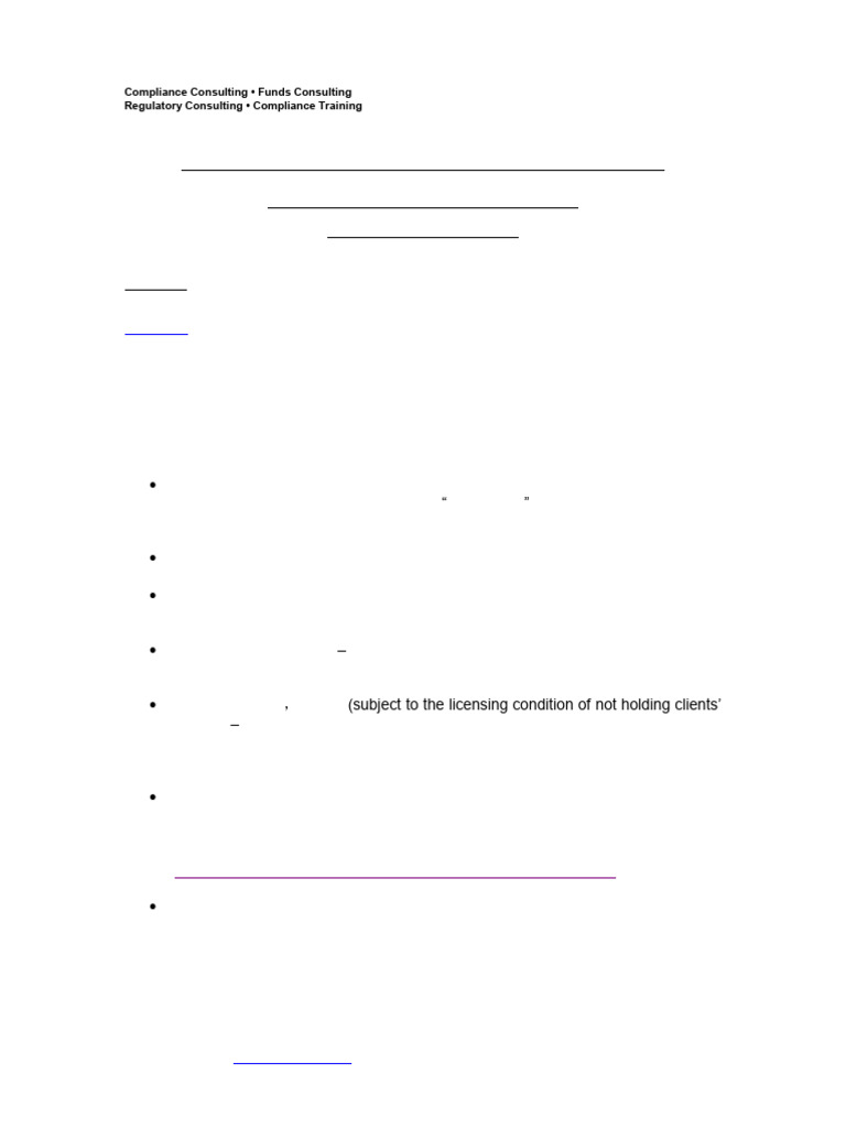 SFC Financial Reporting Obligation | PDF | Futures Contract ...