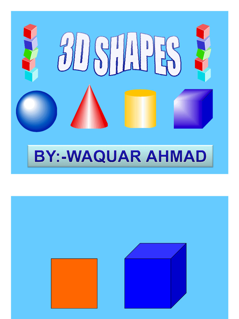 3d shapes [Compatibility Mode] | PDF