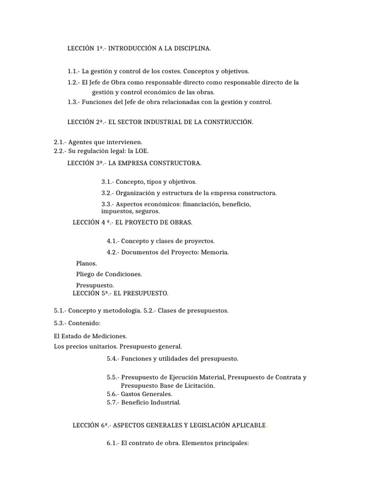 Resumen C1 | PDF | Presupuesto | Negocios económicos