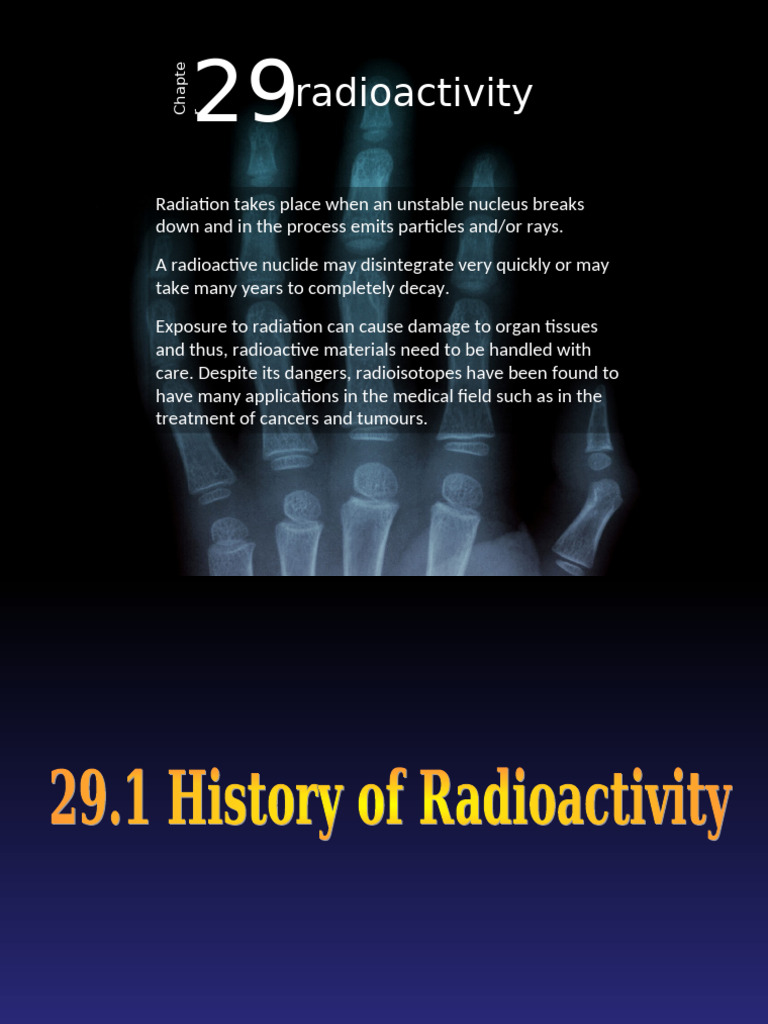 Understanding Radioactivity and Its Applications | PDF | Radioactive ...