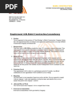 Employment Declaration for Residence Permit | PDF | Employment | Welfare