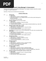 AHCA Form 1823 Resident Health Assessment April 2021 | PDF | Assisted ...