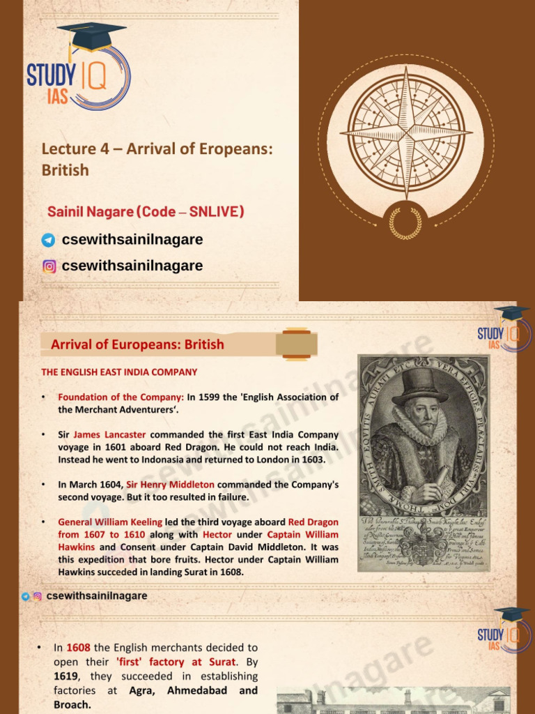 Lecture 4 - Modern India OSS | PDF