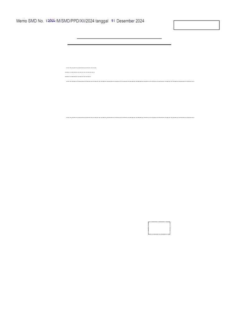 Form Lampiran Berkas FLPP KPR | PDF