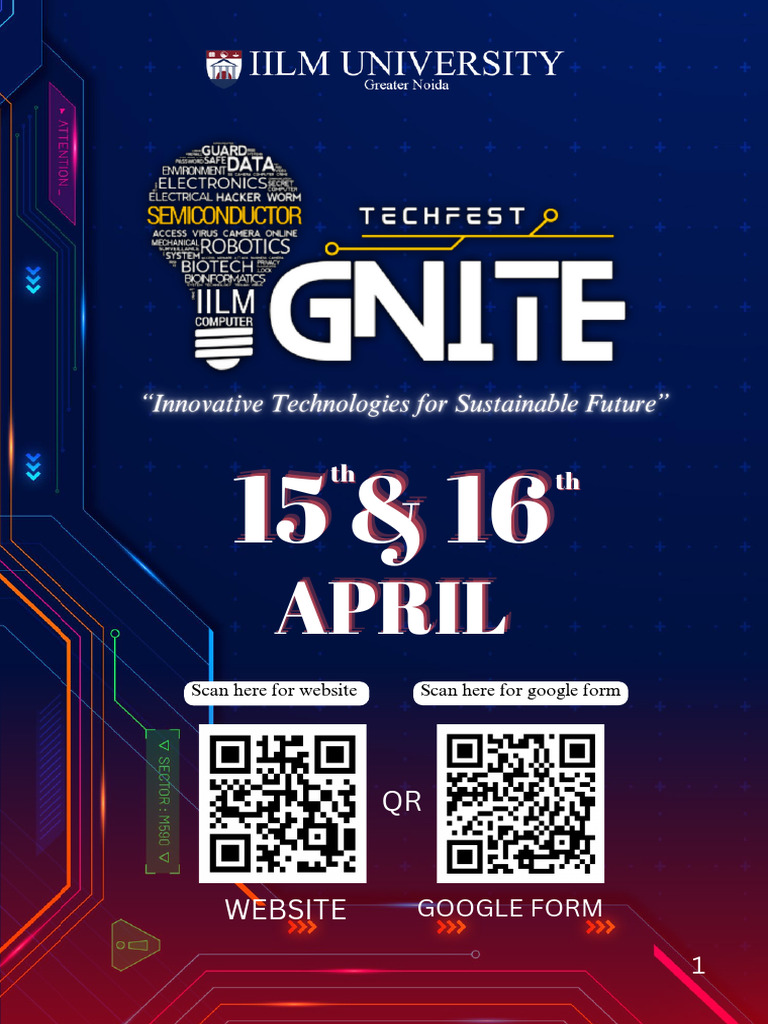 IGNITE Event Brochure 2025 | PDF | Bioinformatics | Multiple Choice