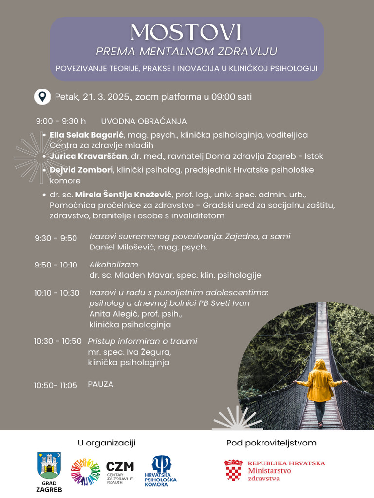 Mostovi - Najava I Program | PDF