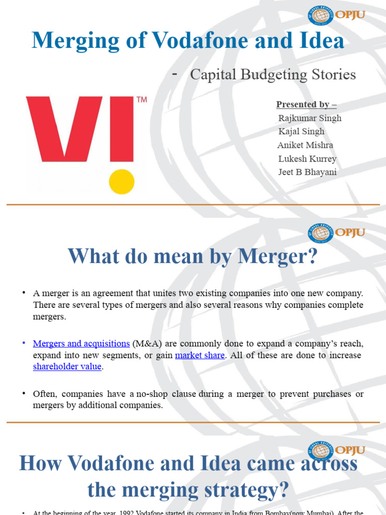 Merger of Vodafone and Idea | PDF | Business | Companies