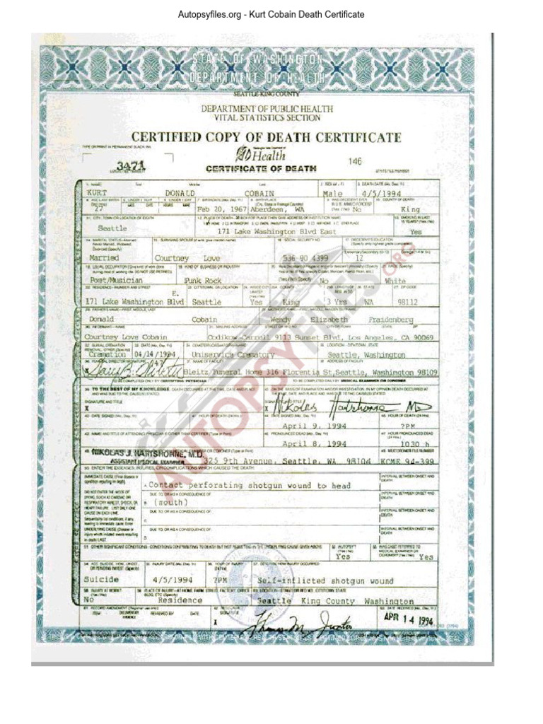 Cobain, Kurt DC | PDF