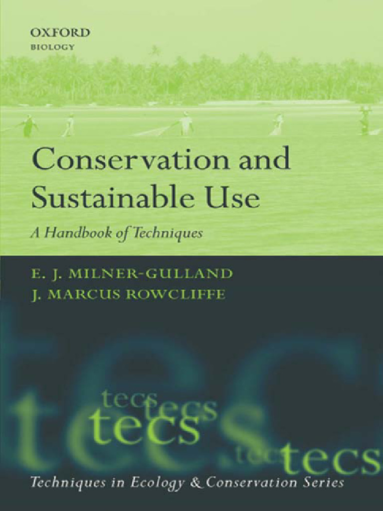 Conservation and Sustainable Use | PDF | Demand | Elasticity (Economics)