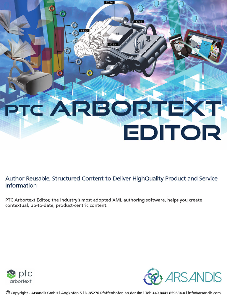 Arsandis-PTC-Arbortext-en | PDF | Page Layout | Computing