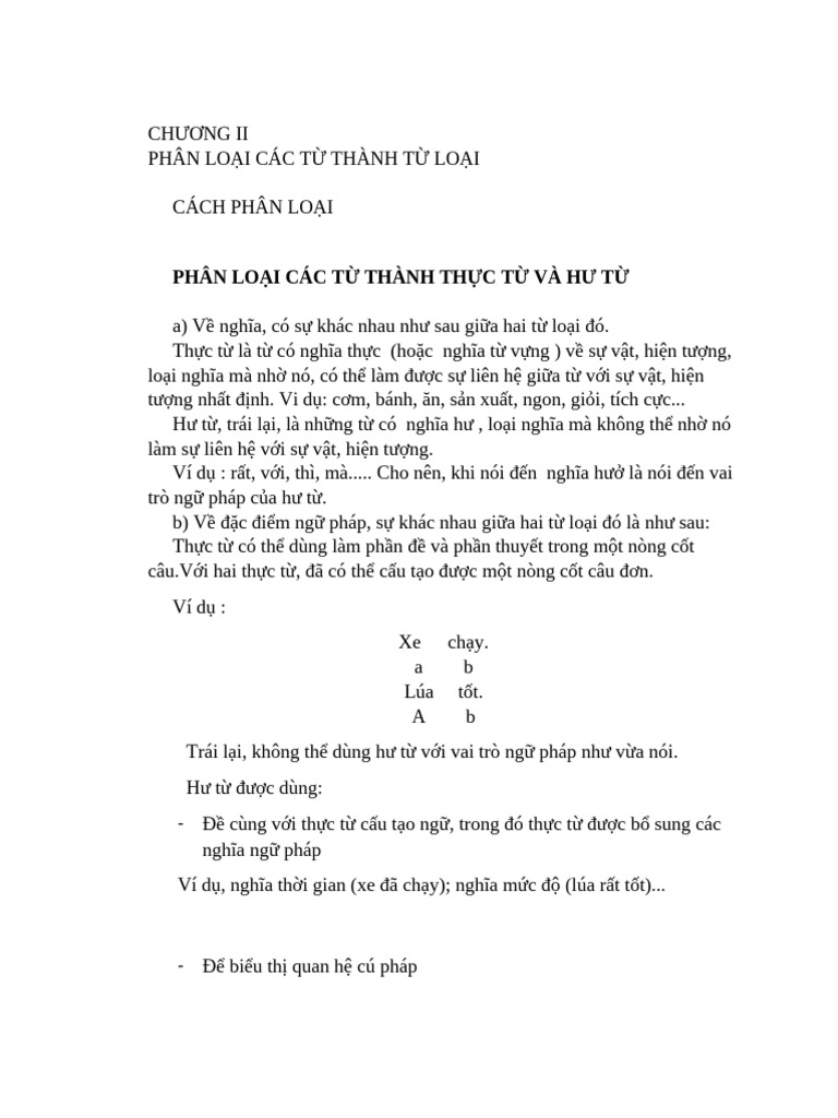 Chuong Ii Phan Ii | PDF