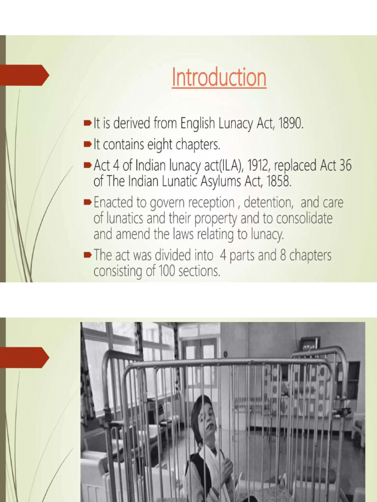 Indian Lunacy Act | PDF