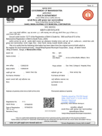 Name Declaration Form (Chennai Corporation) | PDF