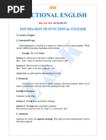 English Grammar Cheat Sheet | PDF | Verb | Semantics