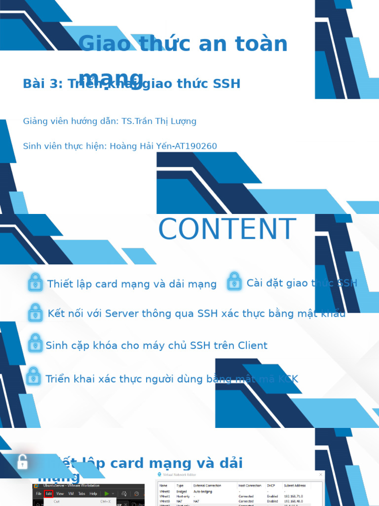 Bài 05. Trien Khai SSH | PDF