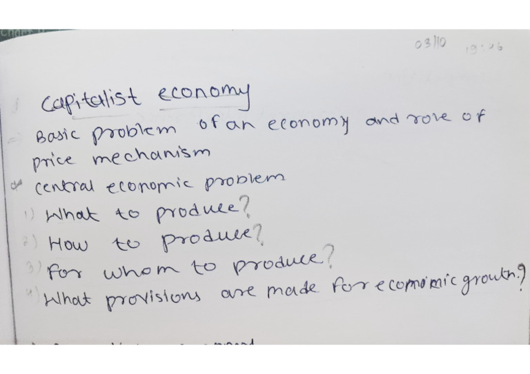 Capitalist Economics | PDF