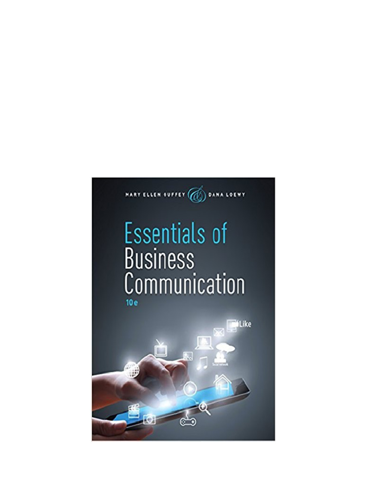 (Ebook PDF) Essentials of Business Communication 10Th Edition PDF ...