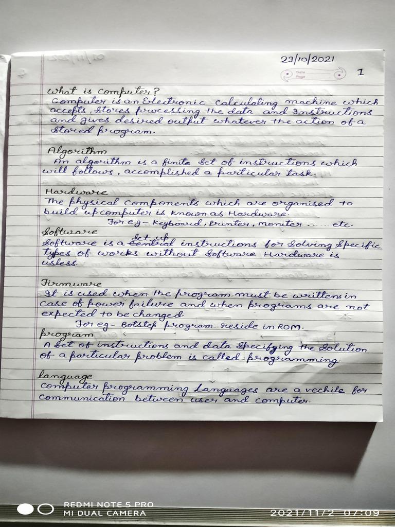 Lecture 1 To 15 Notes Merge | PDF